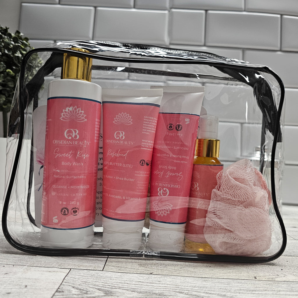 Ultimate Rose Spa Set – Obsidian Beauty®